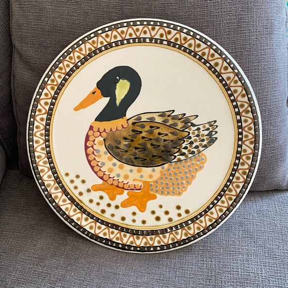 Hand Crafted | Dining | Vtg Janet Rothwoman Signed Large Ceramic ...